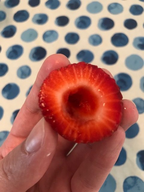 Easy 4th of July Recipes ⋆ Cream Cheese Stuffed Strawberries